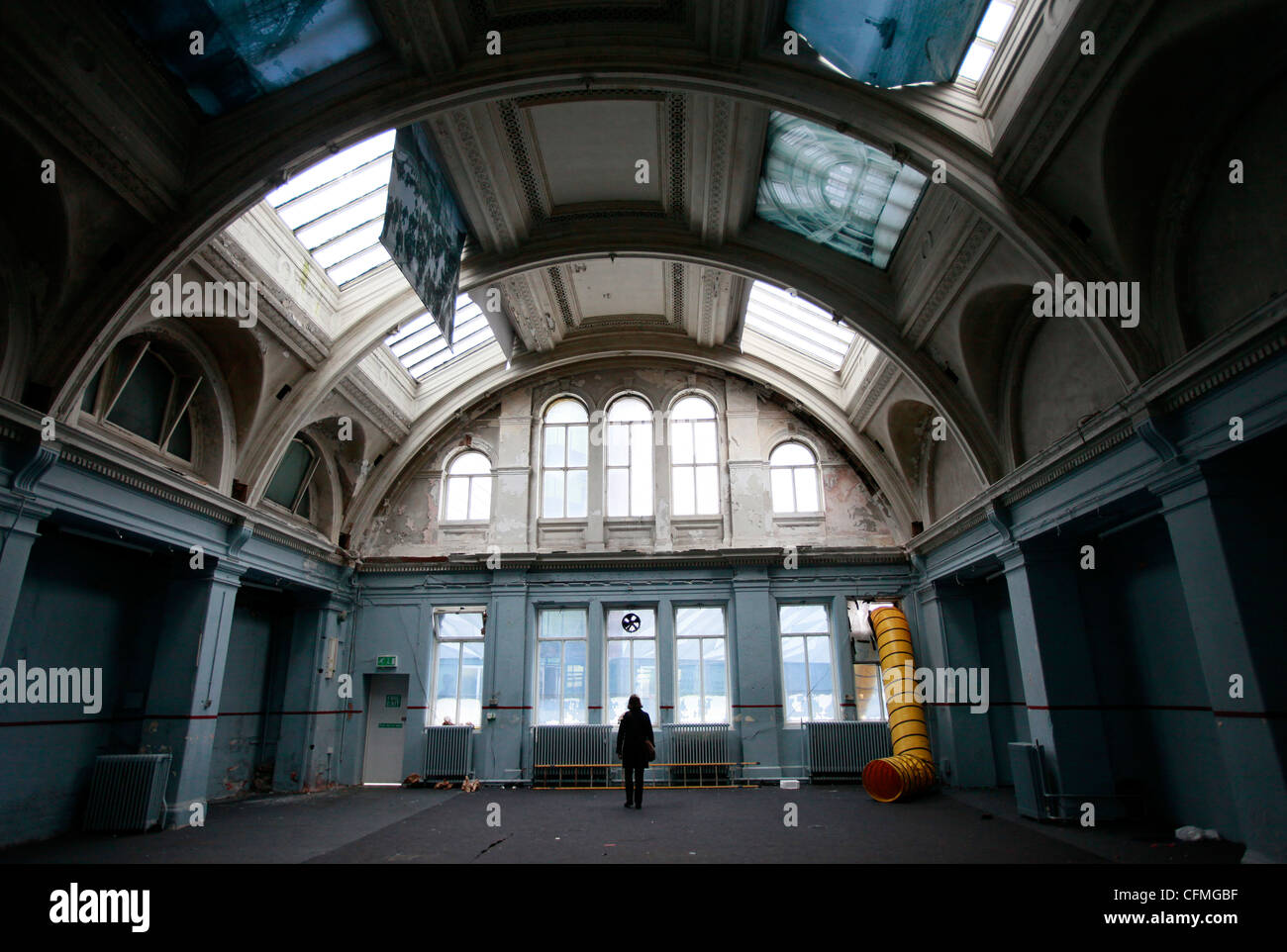 Harland and Wolff unused drawing offices in Belfast, Northern Ireland ...