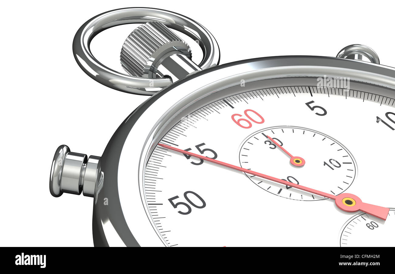 Close up of a Stopwatch Stock Photo - Alamy