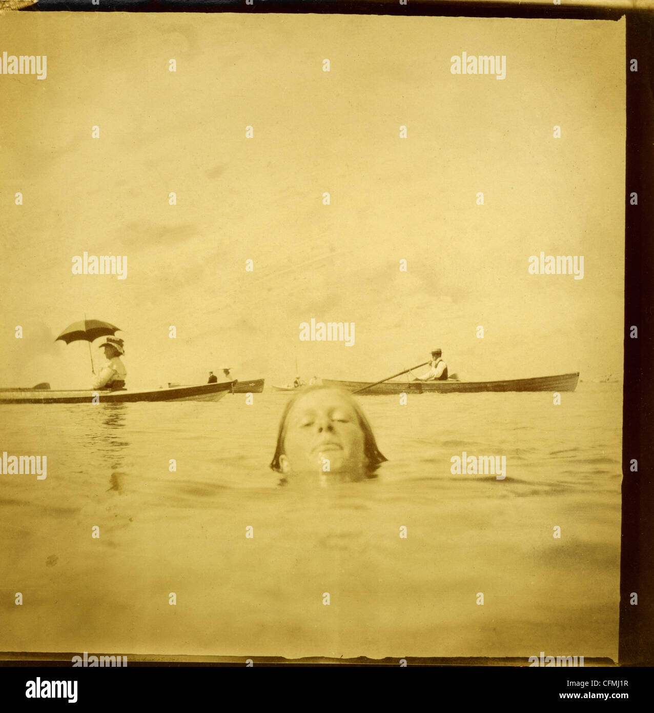 Victorian swimming hi-res stock photography and images - Alamy