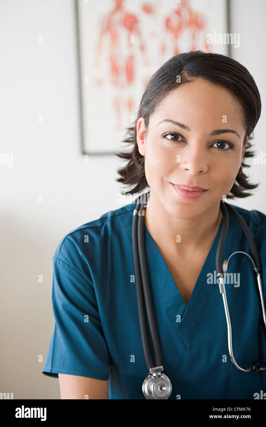 USA, California, Los Angeles, Portrait of female doctor Stock Photo - Alamy