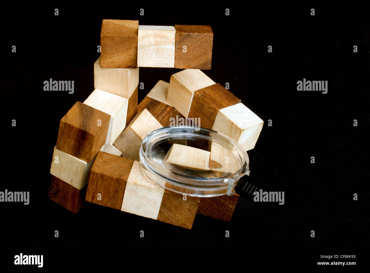 Puzzle glass hi-res stock photography and images - Alamy