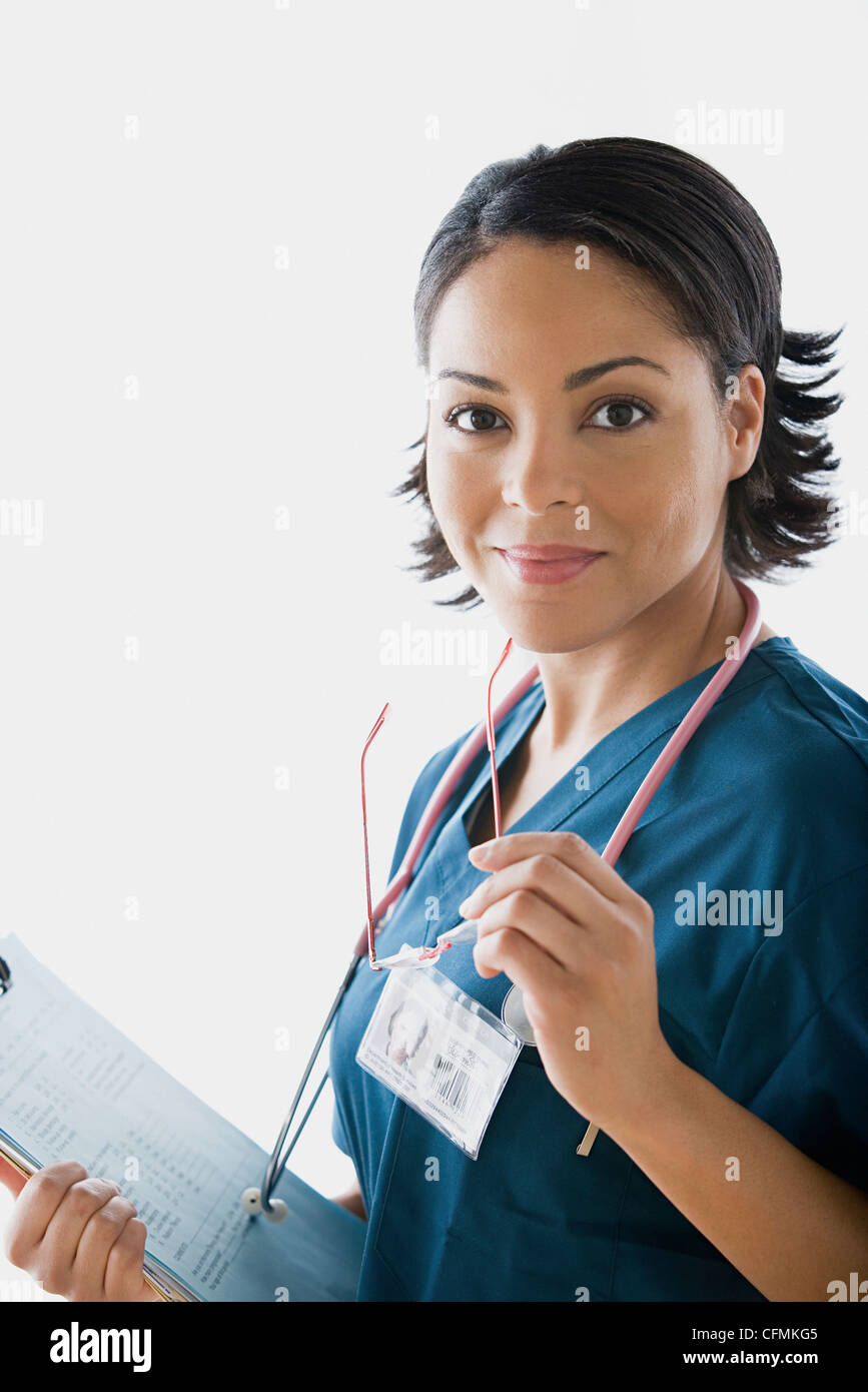 USA, California, Los Angeles, Portrait of female doctor Stock Photo - Alamy