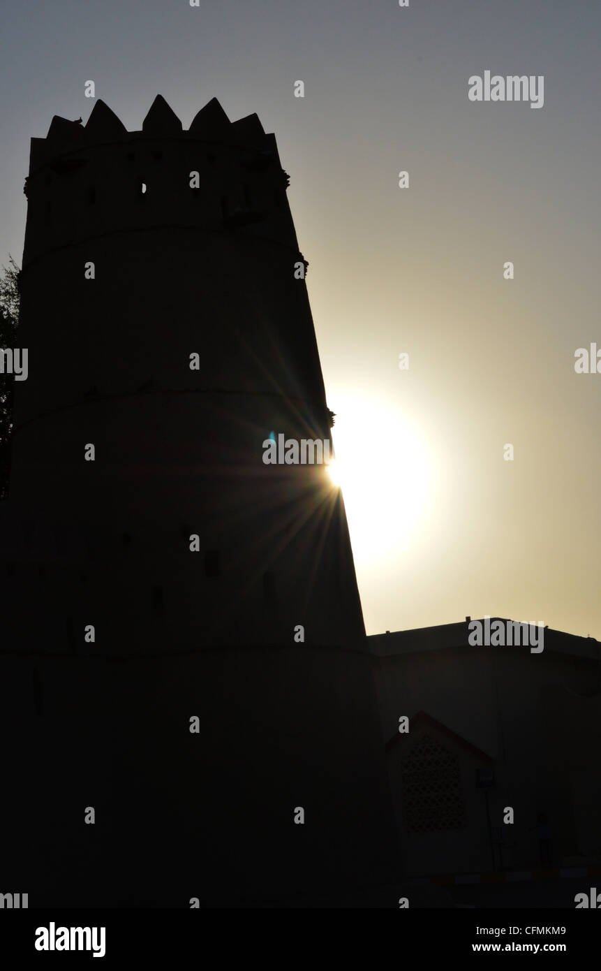 Arabic tower silhouette Stock Photo - Alamy