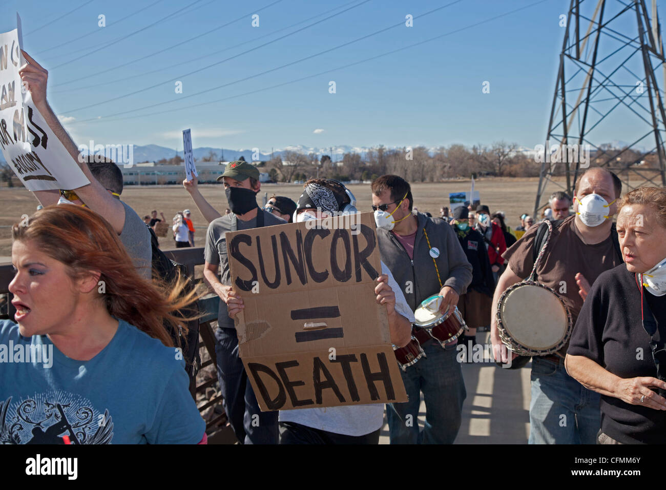 Water pollution protest hi-res stock photography and images - Alamy
