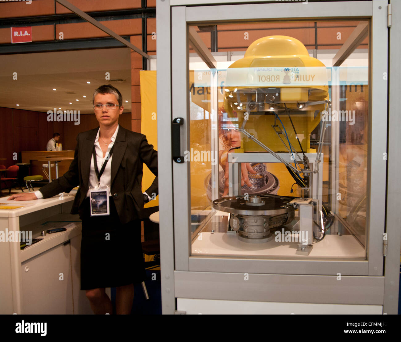 Fanuc Industrial Robotics High Resolution Stock Photography and Images ...