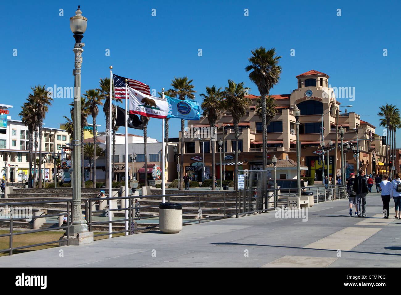 Huntington Beach Orange County California USA Stock Photo - Alamy