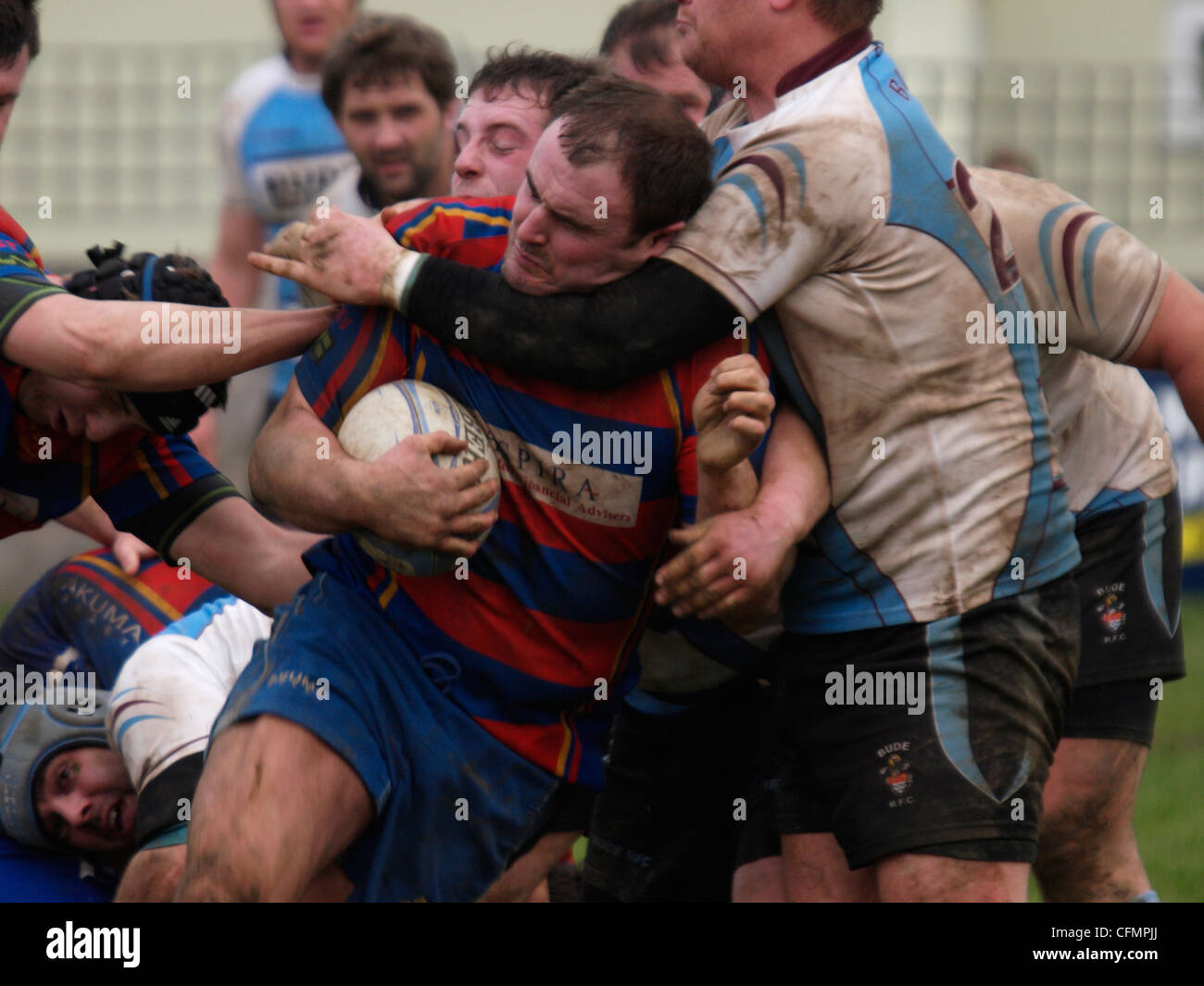 High Tackle, Rugby, Bude, Cornwall, UK Stock Photo - Alamy