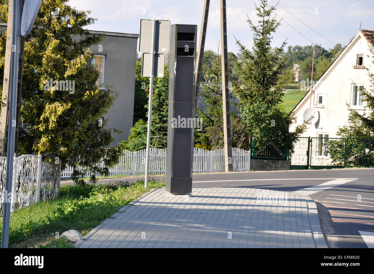 Photo radar, traffic enforcement camera Stock Photo - Alamy