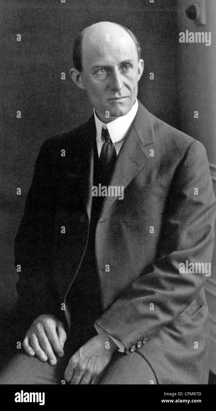 WILBUR WRIGHT (1867-1912) US aviation pioneer Stock Photo - Alamy