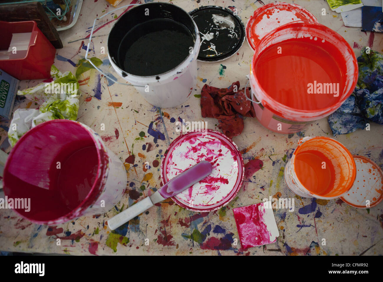 Paint splatter art hi-res stock photography and images - Alamy