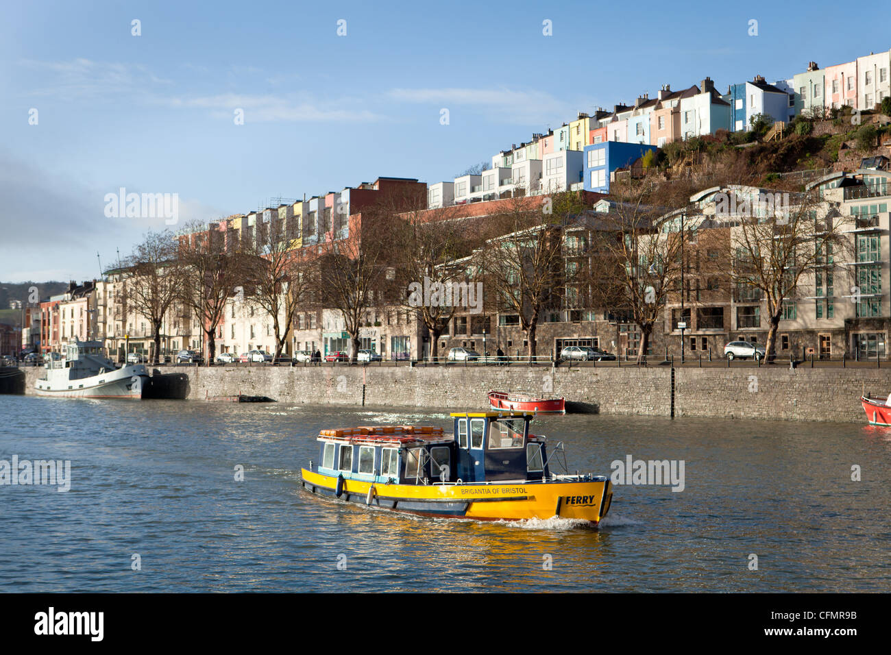 Looking across Avon floating harbour from SS Great Britain Museum Stock ...
