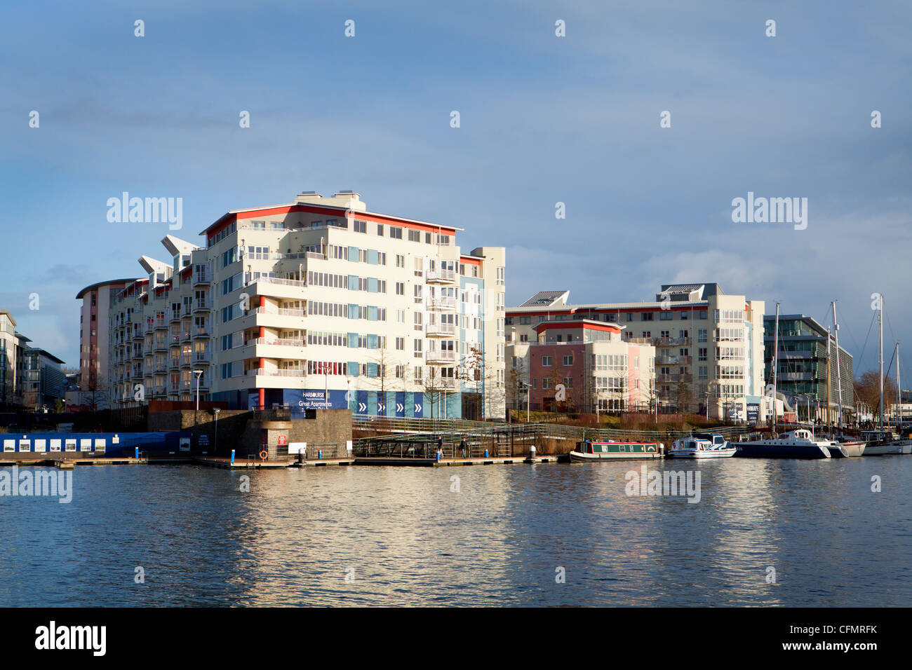 Looking across Avon floating harbour from SS Great Britain Museum Stock ...