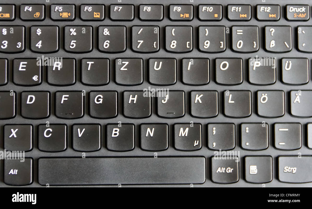 close-up of black computer keyboard Stock Photo - Alamy