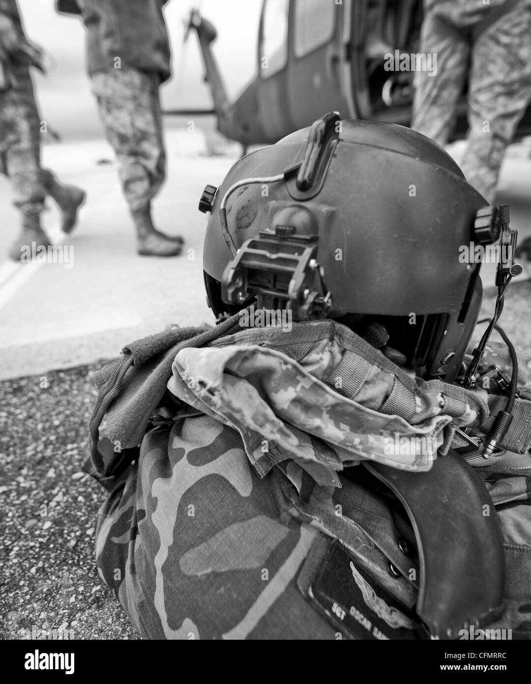 Air force security support Black and White Stock Photos & Images - Alamy