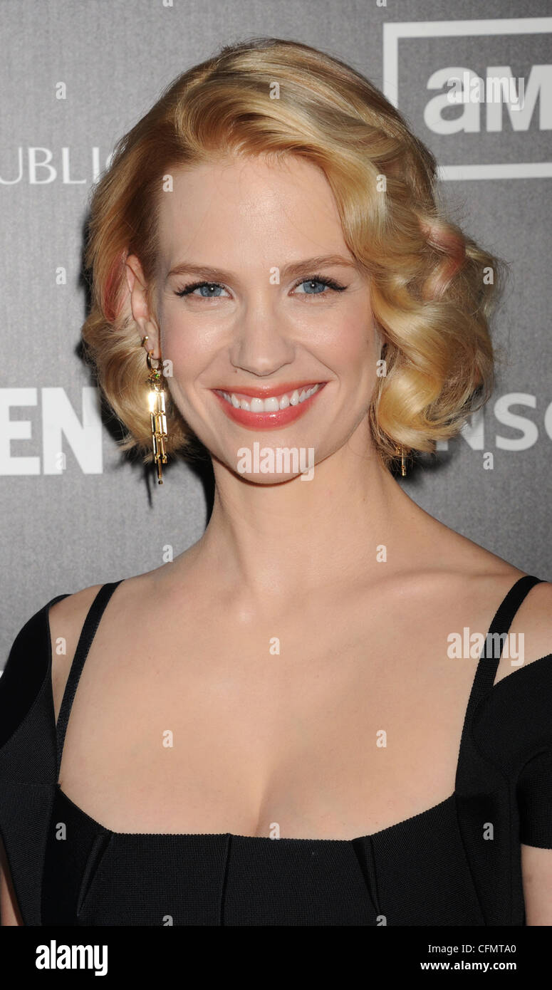 JANUARY JONES US film and TV actress in February 2012. Photo Jeffrey ...