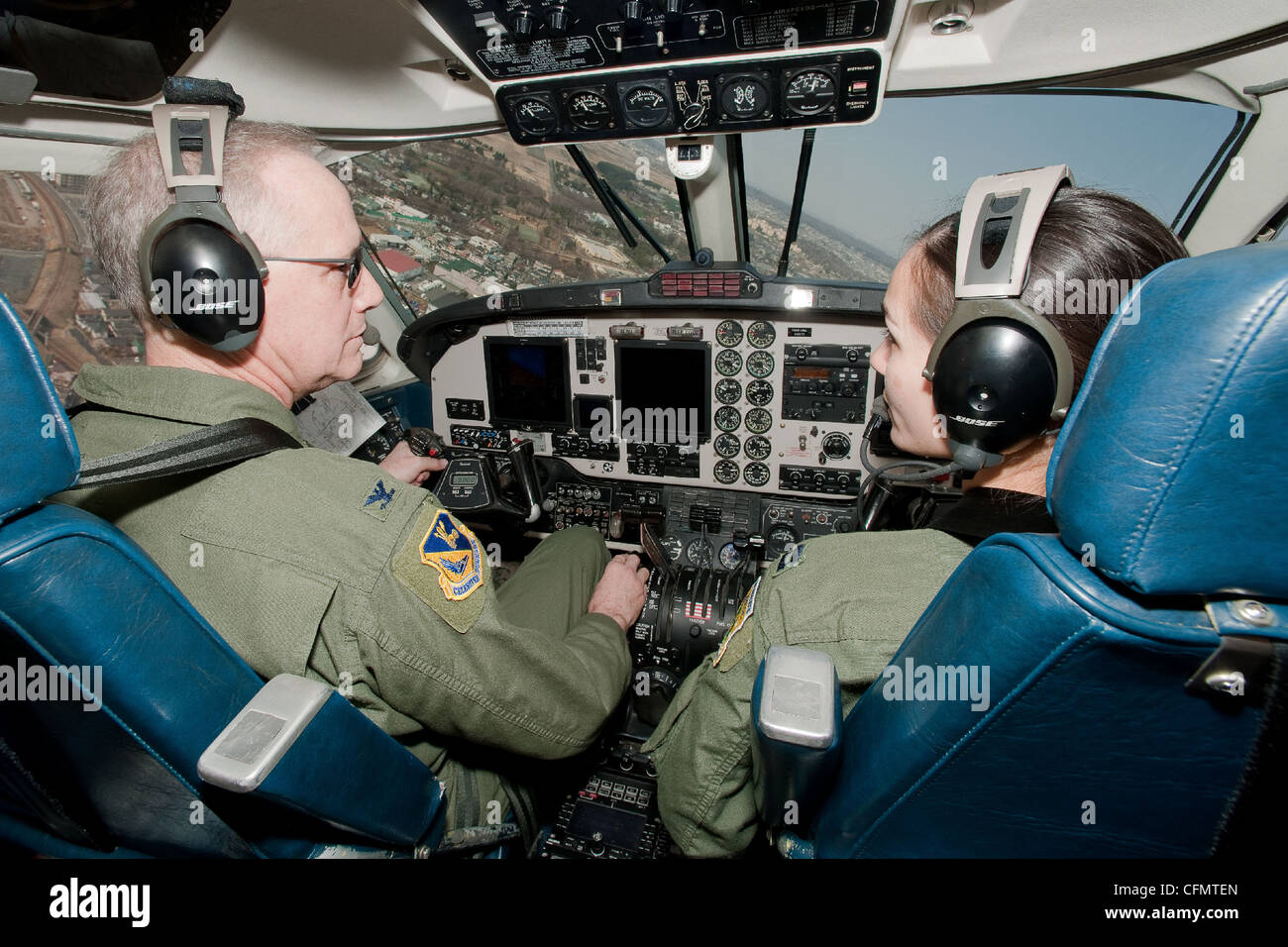 Air base japan c 12 huron fini flight col feather 374aw cc hi-res stock ...