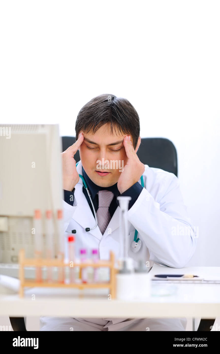 Stressed doctor ward hi-res stock photography and images - Alamy