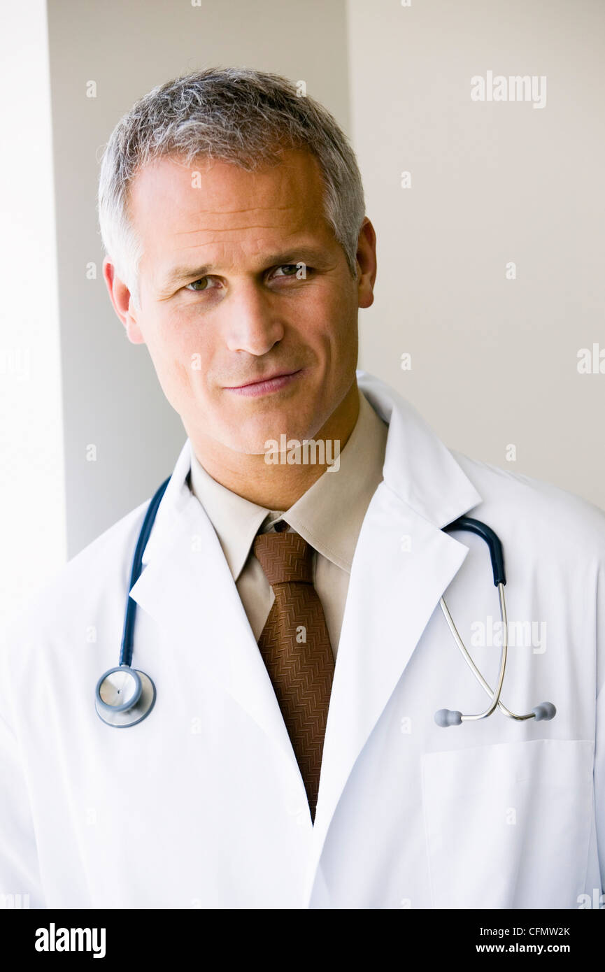 Portrait of Doctor Stock Photo - Alamy