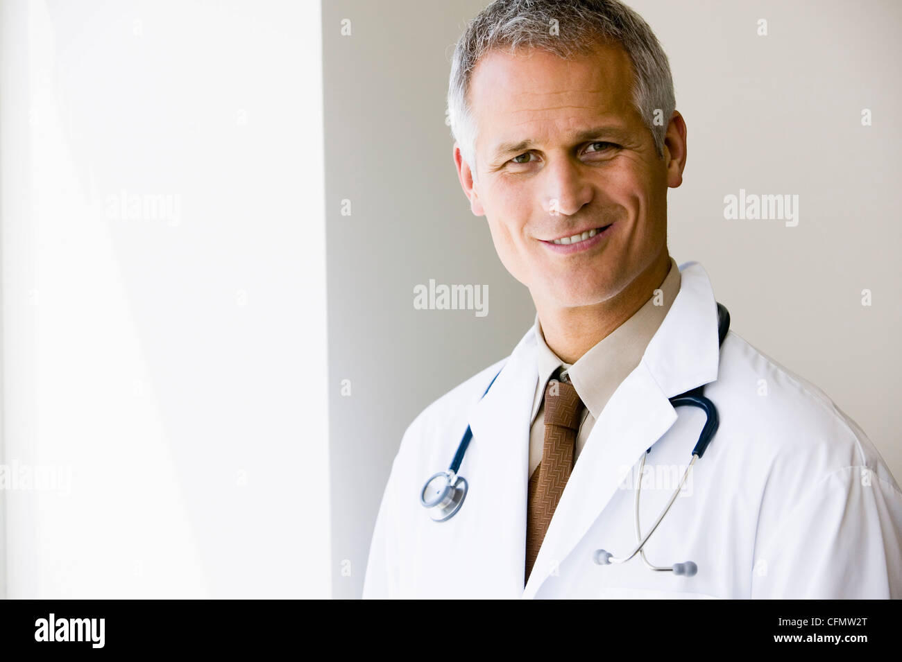 Portrait of Doctor Stock Photo - Alamy