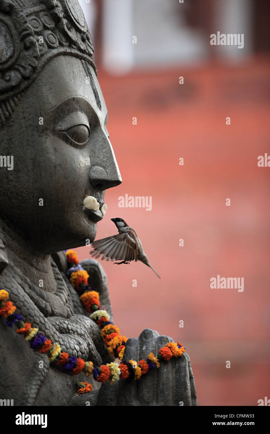 Durbar square statue garuda nepal asia hi-res stock photography and ...