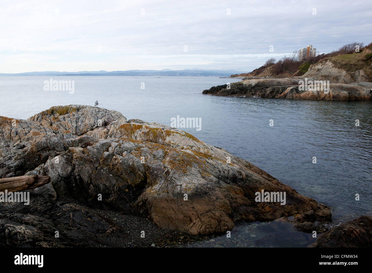 Victoria, Canada's rocky coastline Stock Photo - Alamy