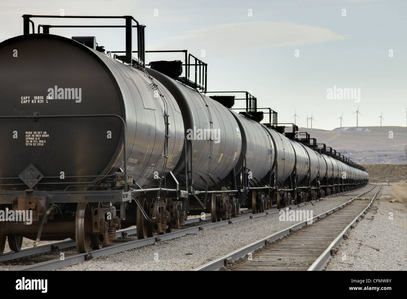 Black train tanker hi-res stock photography and images - Alamy