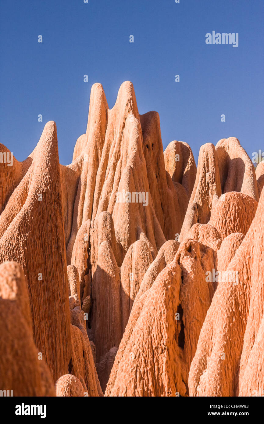 The Red tsingy of Antsiranana (Diego Suarez), Madagascar Stock Photo ...