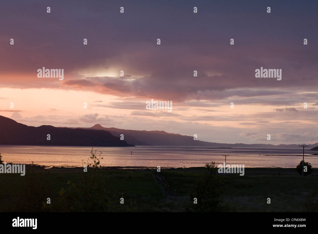 Scottish sunsets hi-res stock photography and images - Alamy