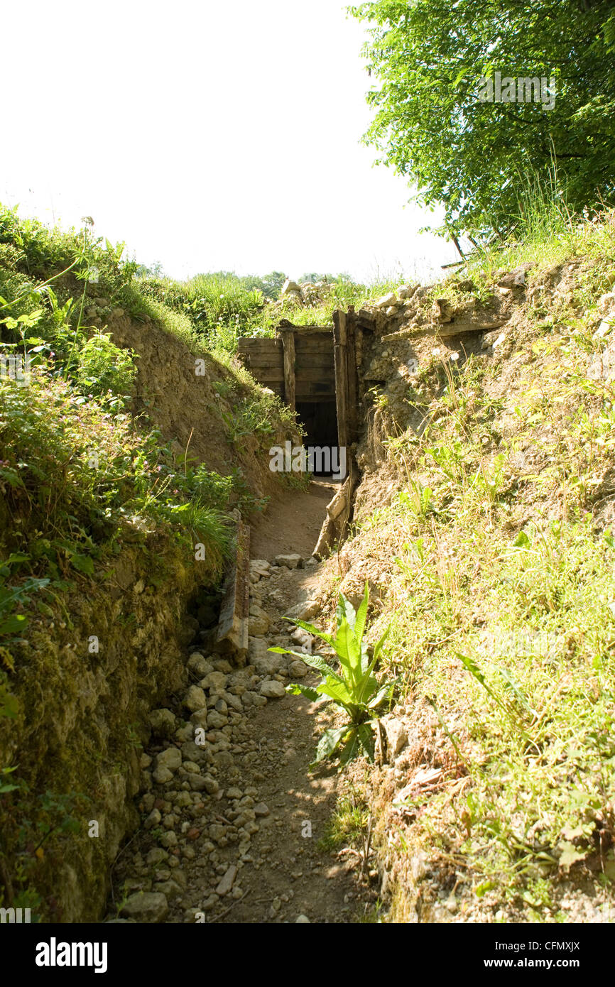 Explosion in battle trench hi-res stock photography and images - Alamy