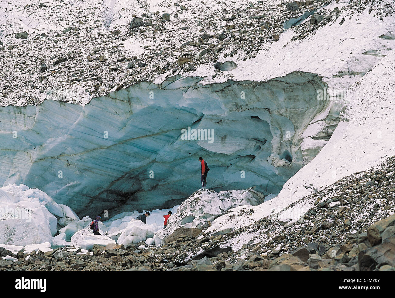Glacier Banff National Park Canada Stock Photo - Alamy