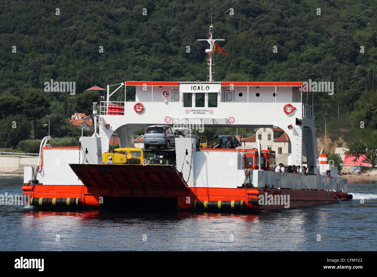 Lepetane kamenari ferry hi-res stock photography and images - Alamy
