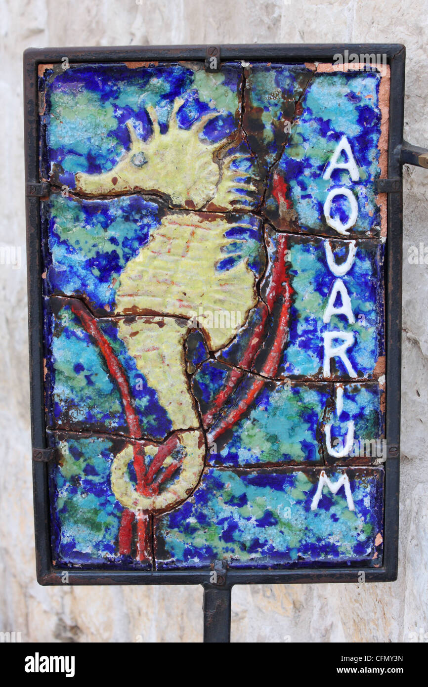 Ceramic sign hi-res stock photography and images - Alamy