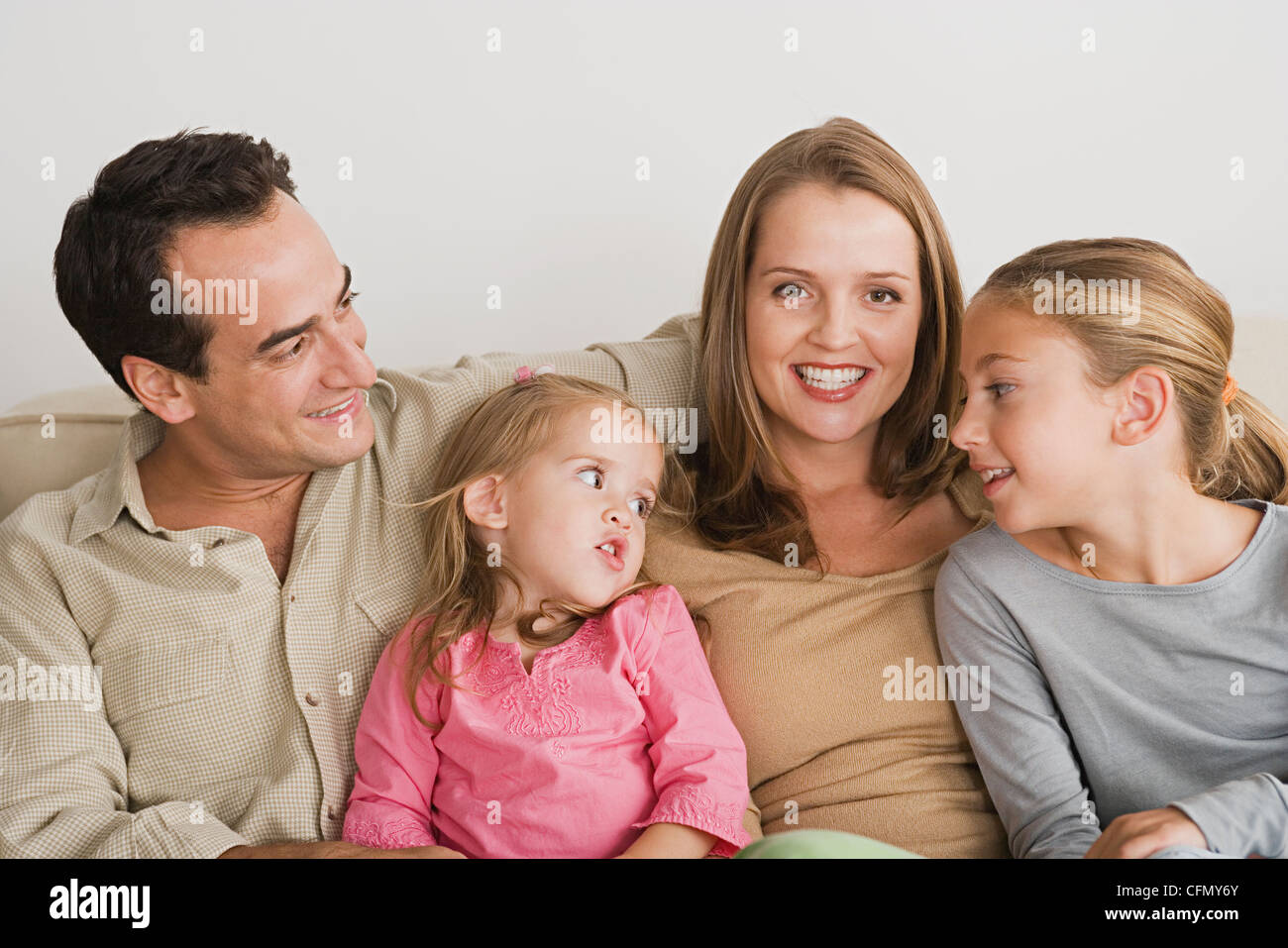 USA, California, Los Angeles, Family portrait Stock Photo - Alamy