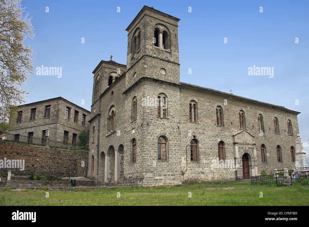 Old stone church Stock Photo - Alamy