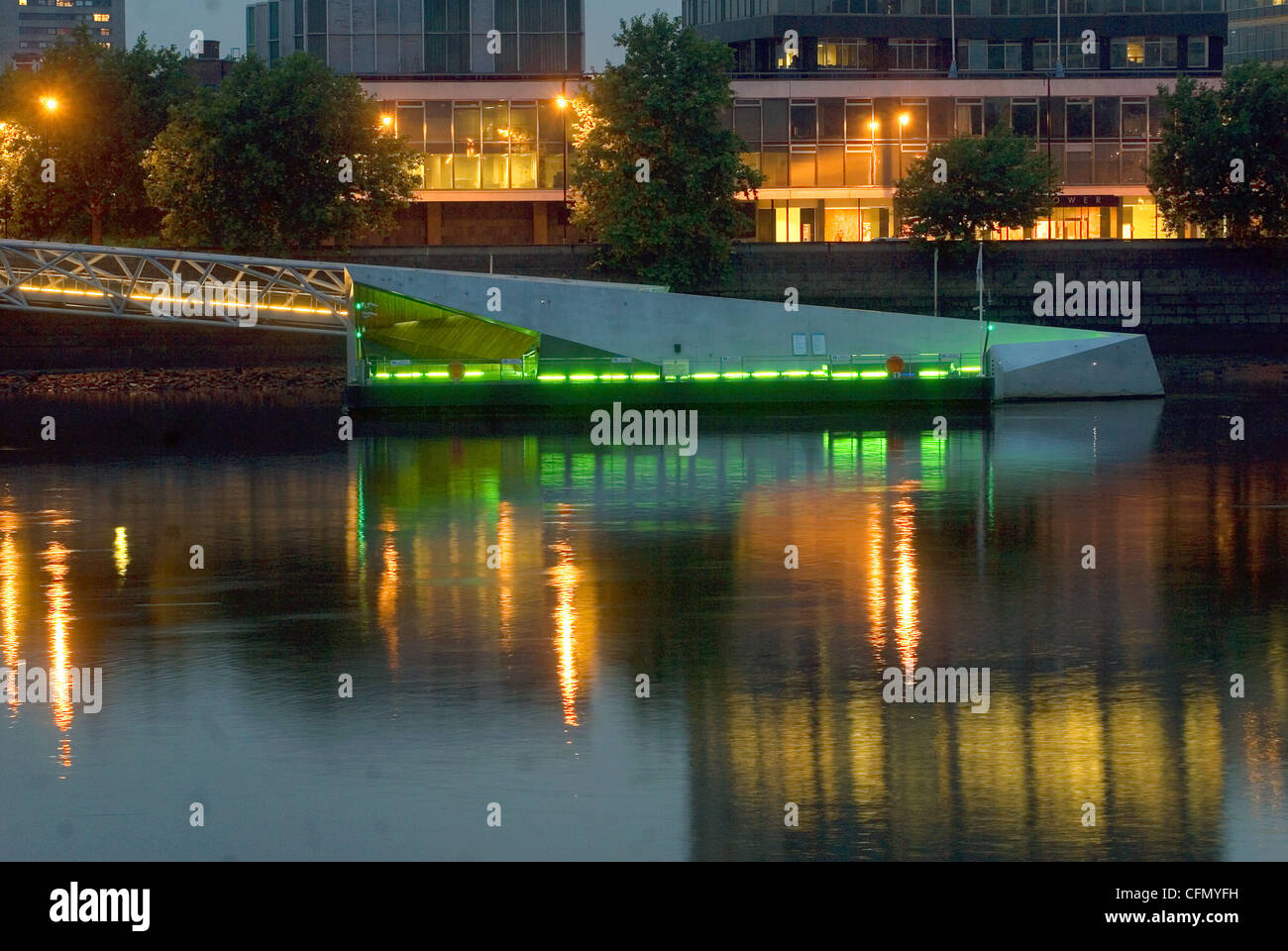 Millbank pier dock hi-res stock photography and images - Alamy