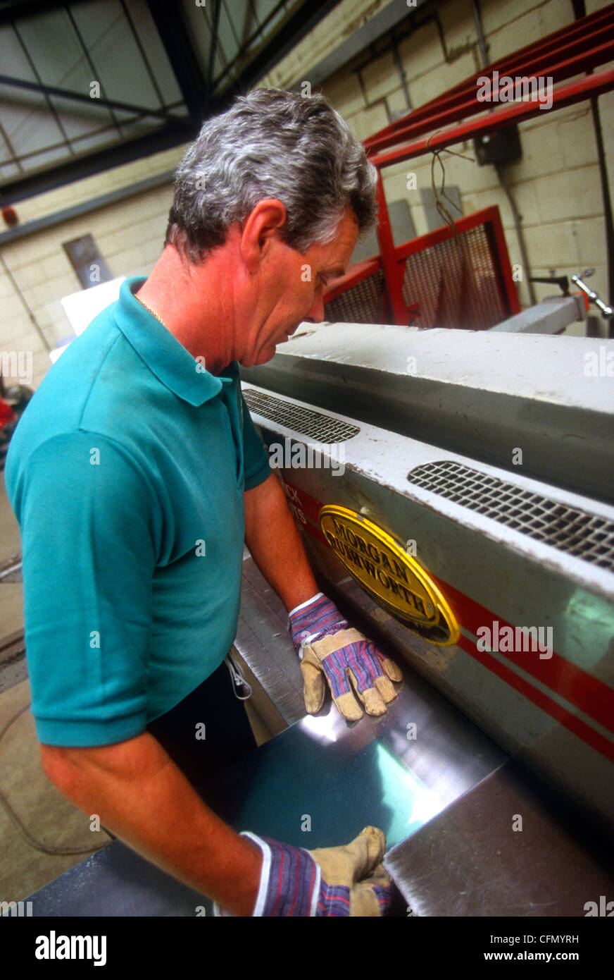 Sign making workshop, UK Stock Photo - Alamy