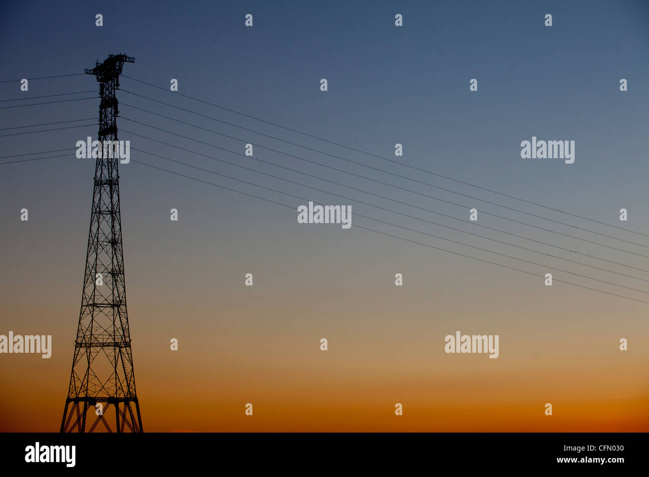 Electricity pylon design hi-res stock photography and images - Alamy