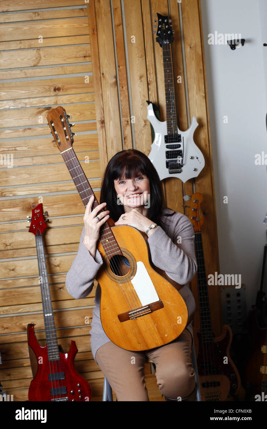 Singer Anne Nolan, formerly of the Nolan Sisters Stock Photo - Alamy