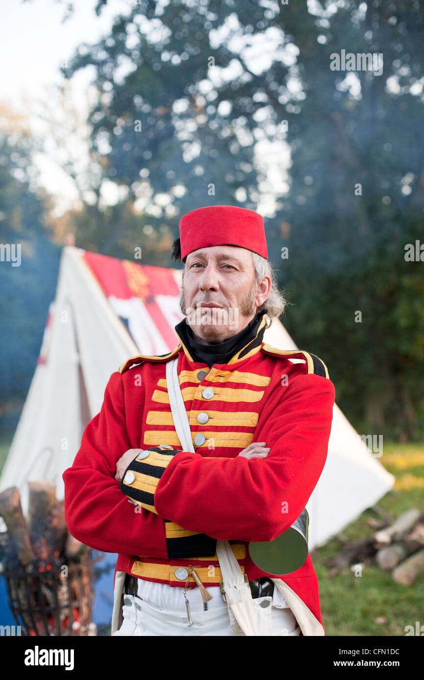 British army uniform red coat hi-res stock photography and images - Alamy