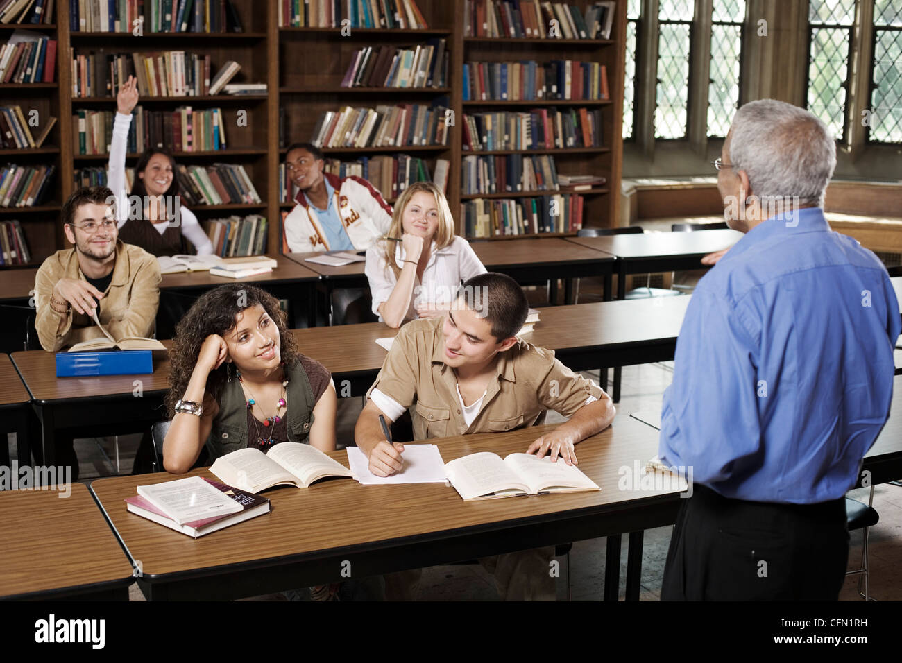 Class in Session Stock Photo - Alamy