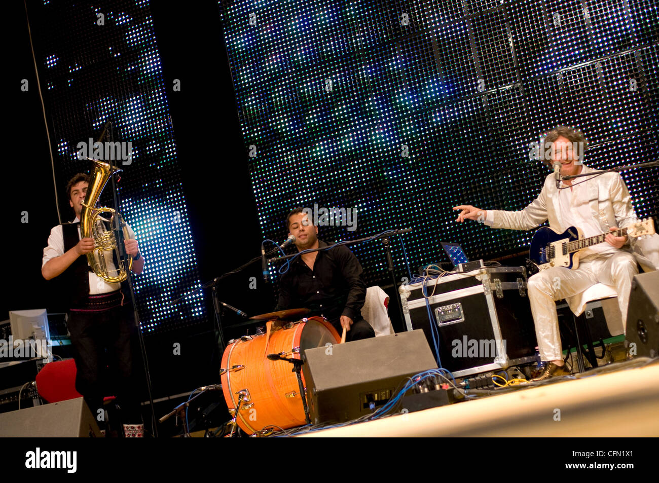 Goran Bregovic concert Stock Photo - Alamy