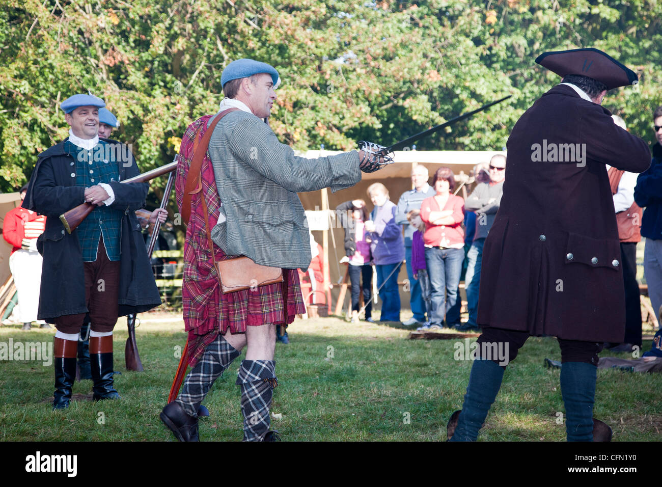 The Jacobite Warrior High Resolution Stock Photography and Images - Alamy