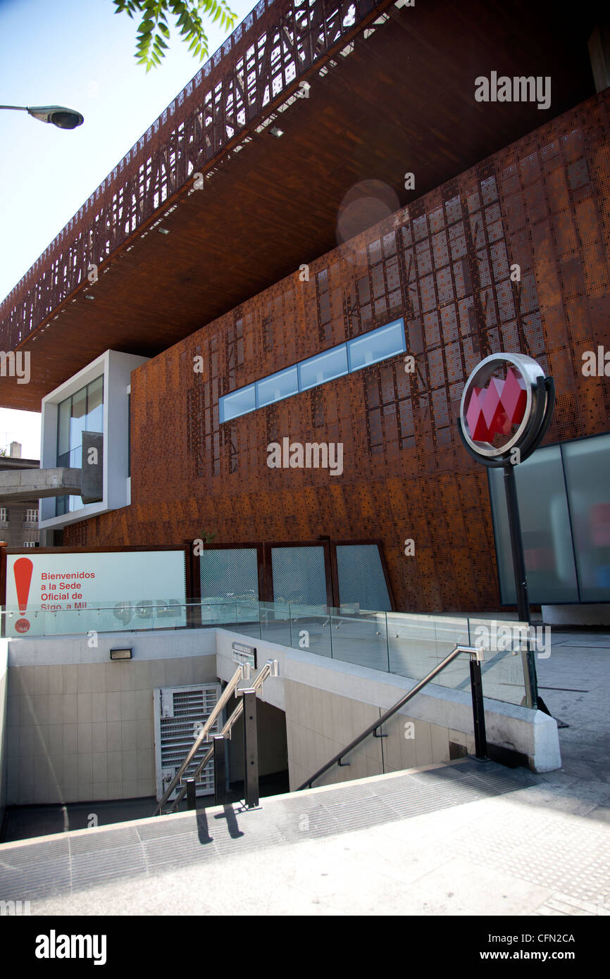 The MAVI, or Museum of Visual Arts, in Santiago, Chile's Barrio ...