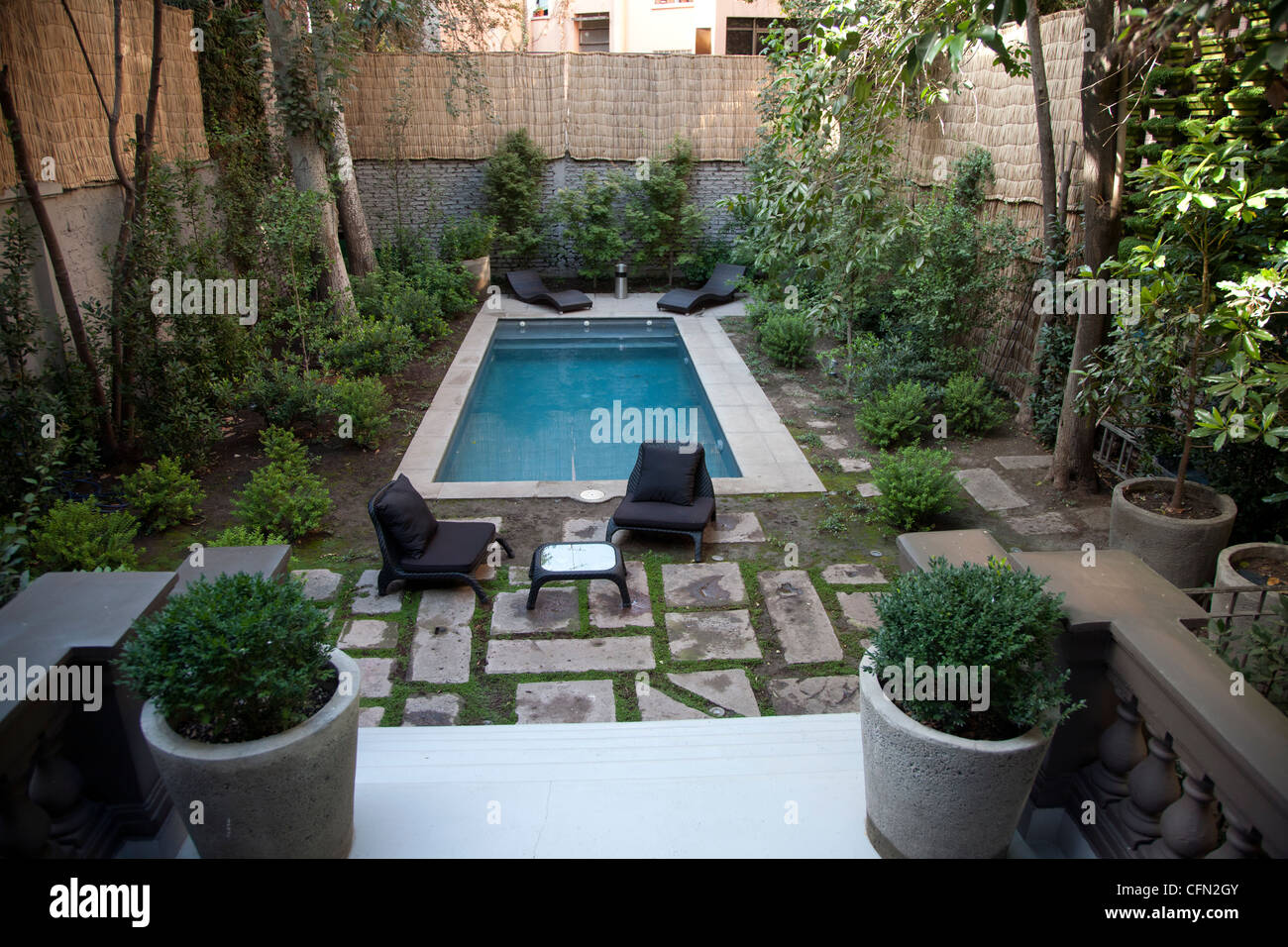 Barrio Lastarria in Santiago, Chile, near Parque Forestal and Bellas ...