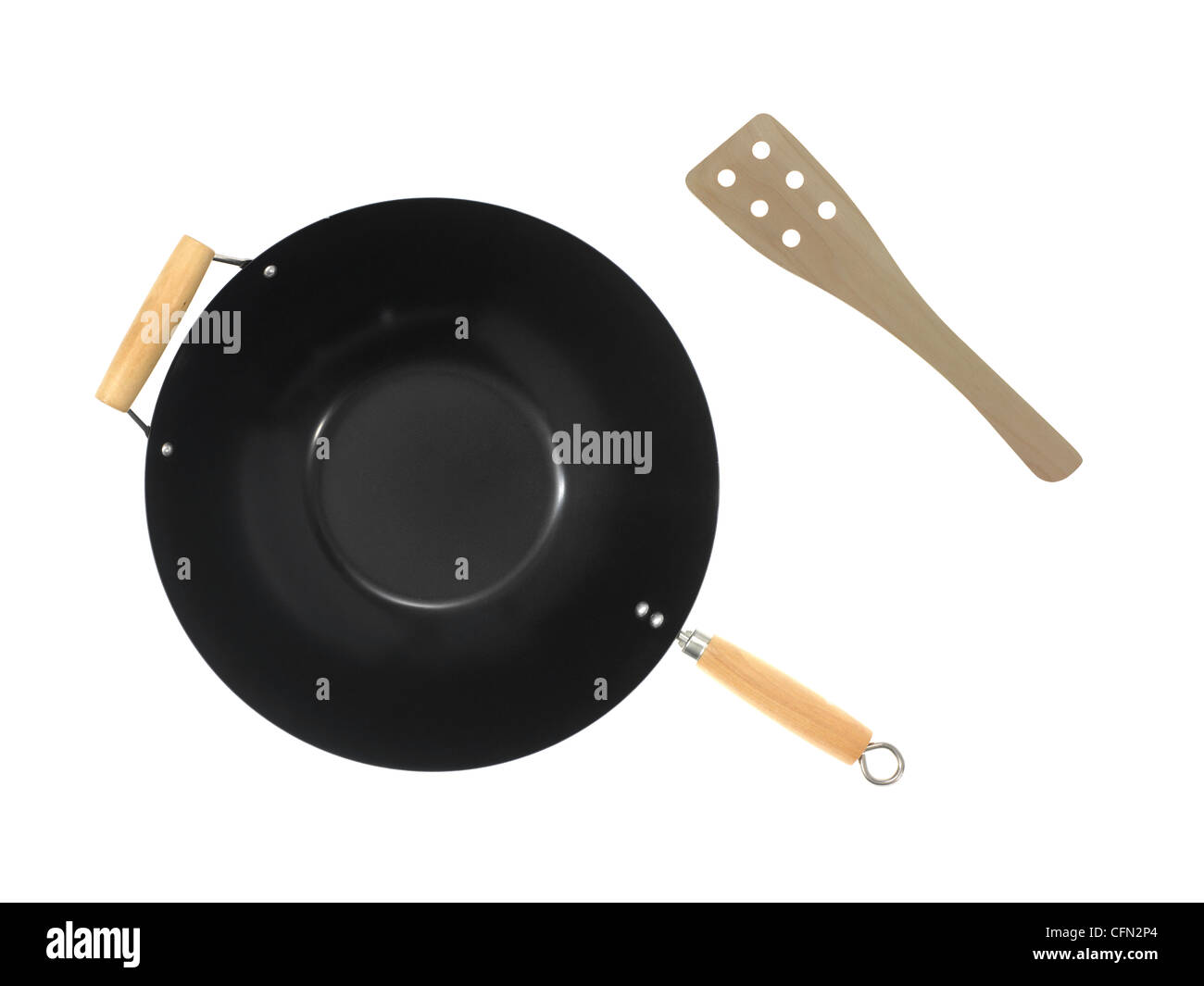 Cooking equipment isolated against a white background Stock Photo - Alamy