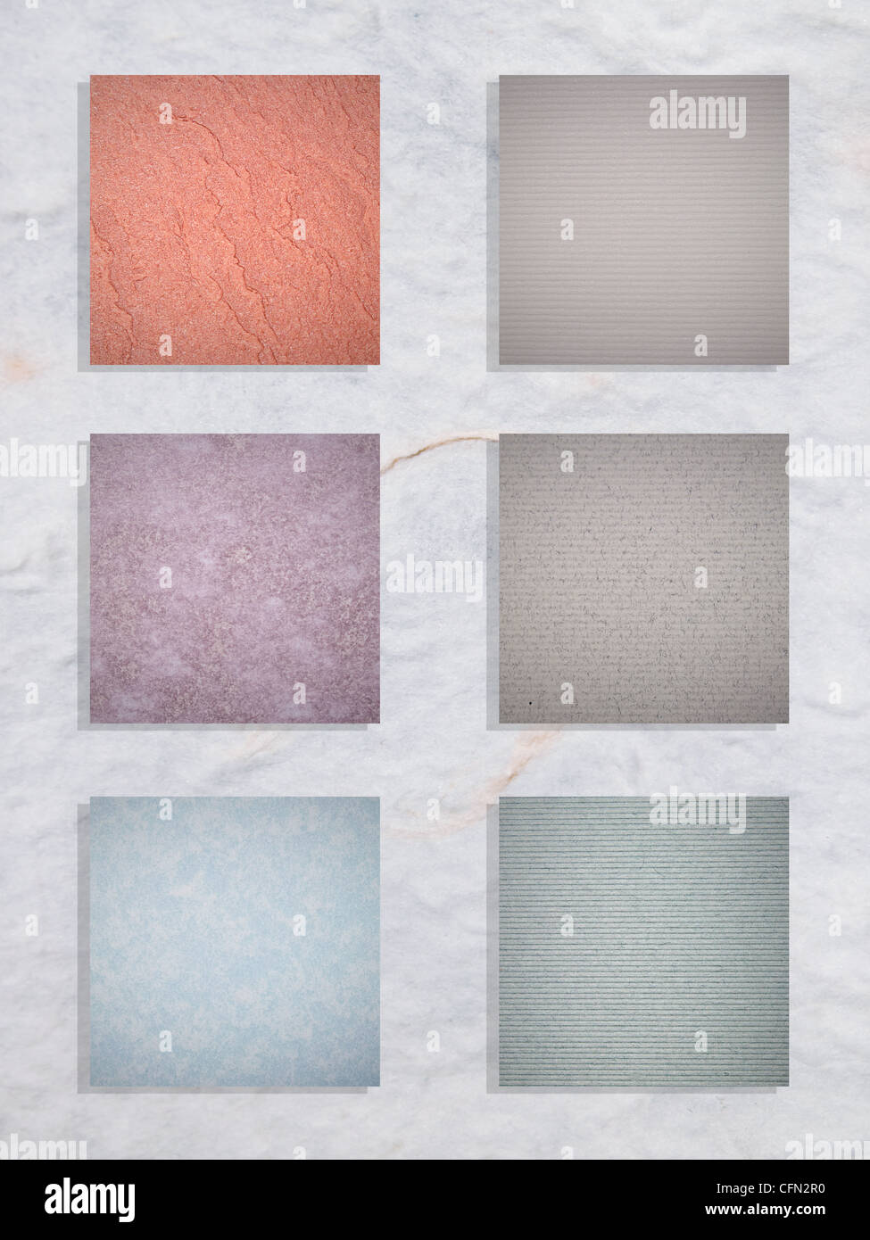 Various paper set Stock Photo - Alamy