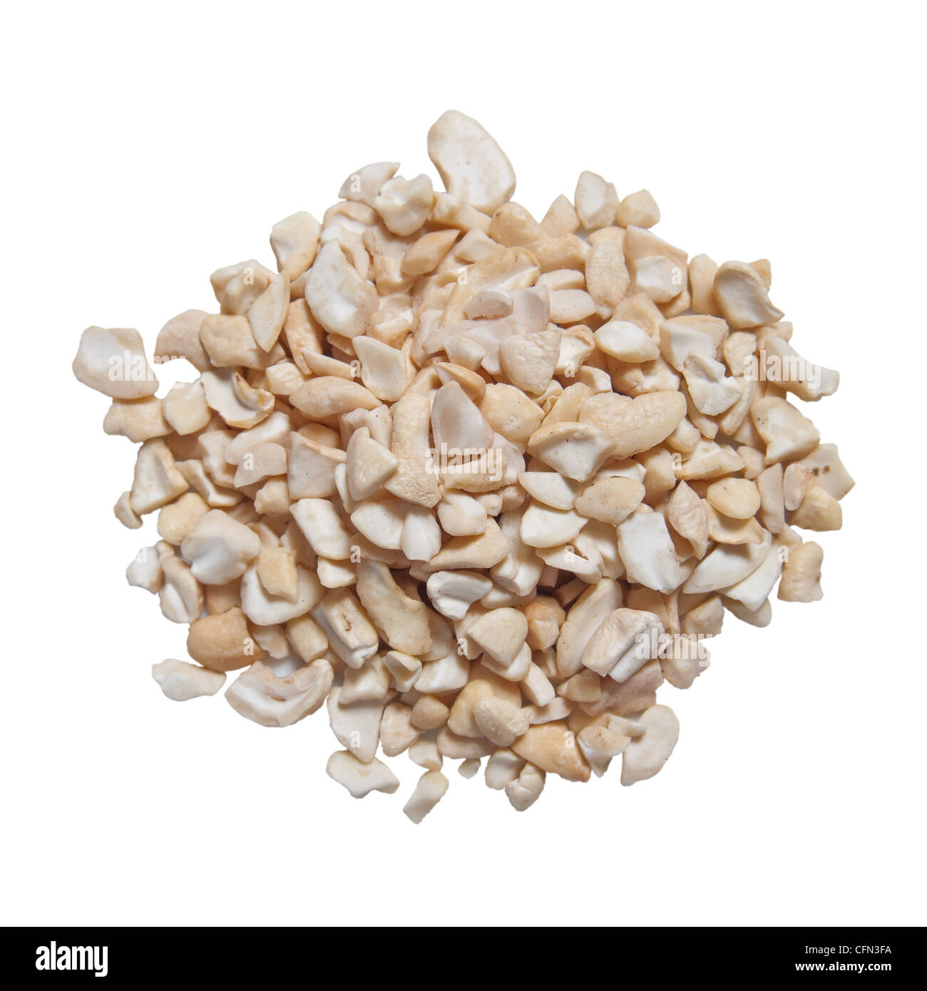Small pieces of cashew nuts Stock Photo - Alamy