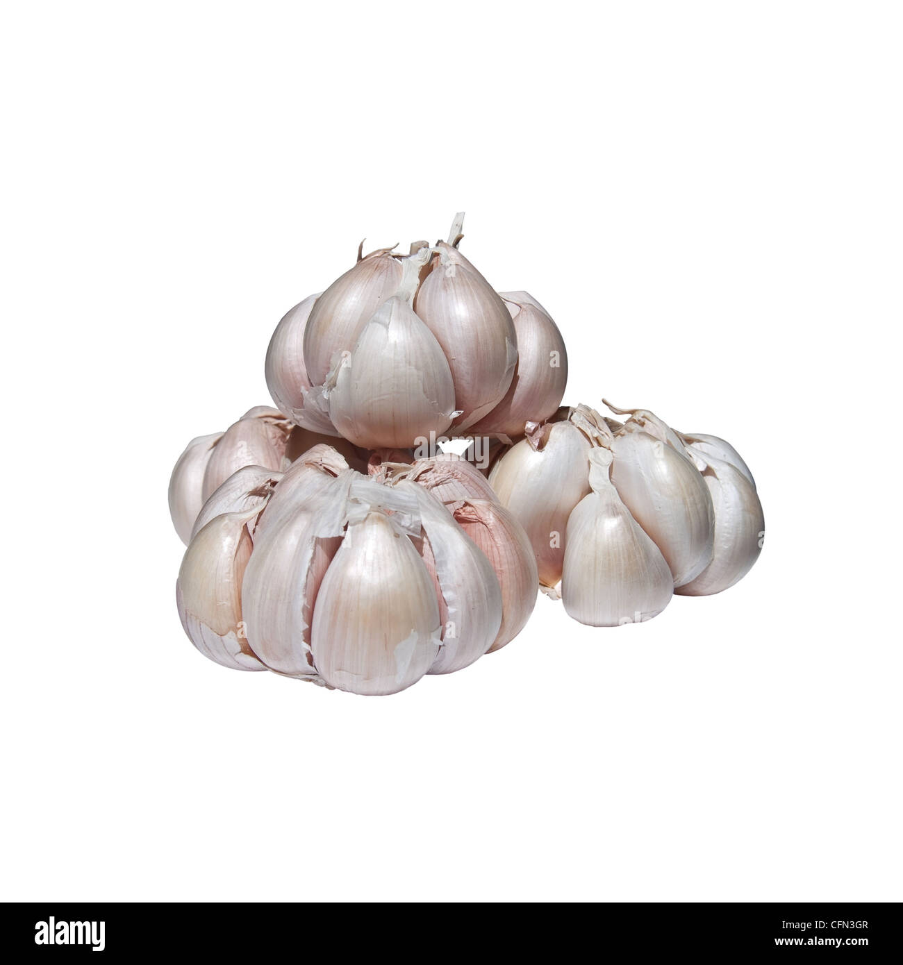 Group of garlic Stock Photo - Alamy