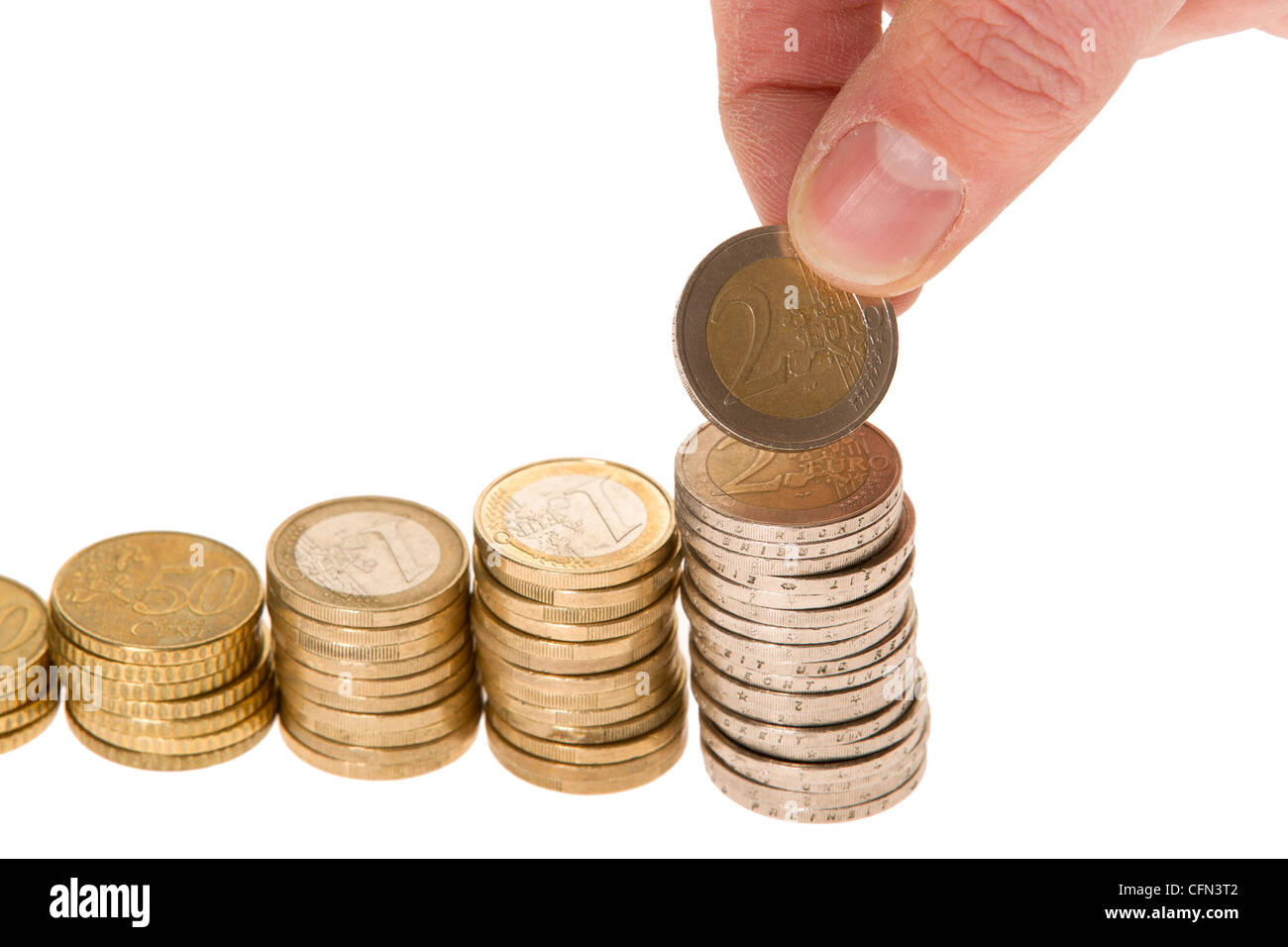 Moneypile hi-res stock photography and images - Alamy
