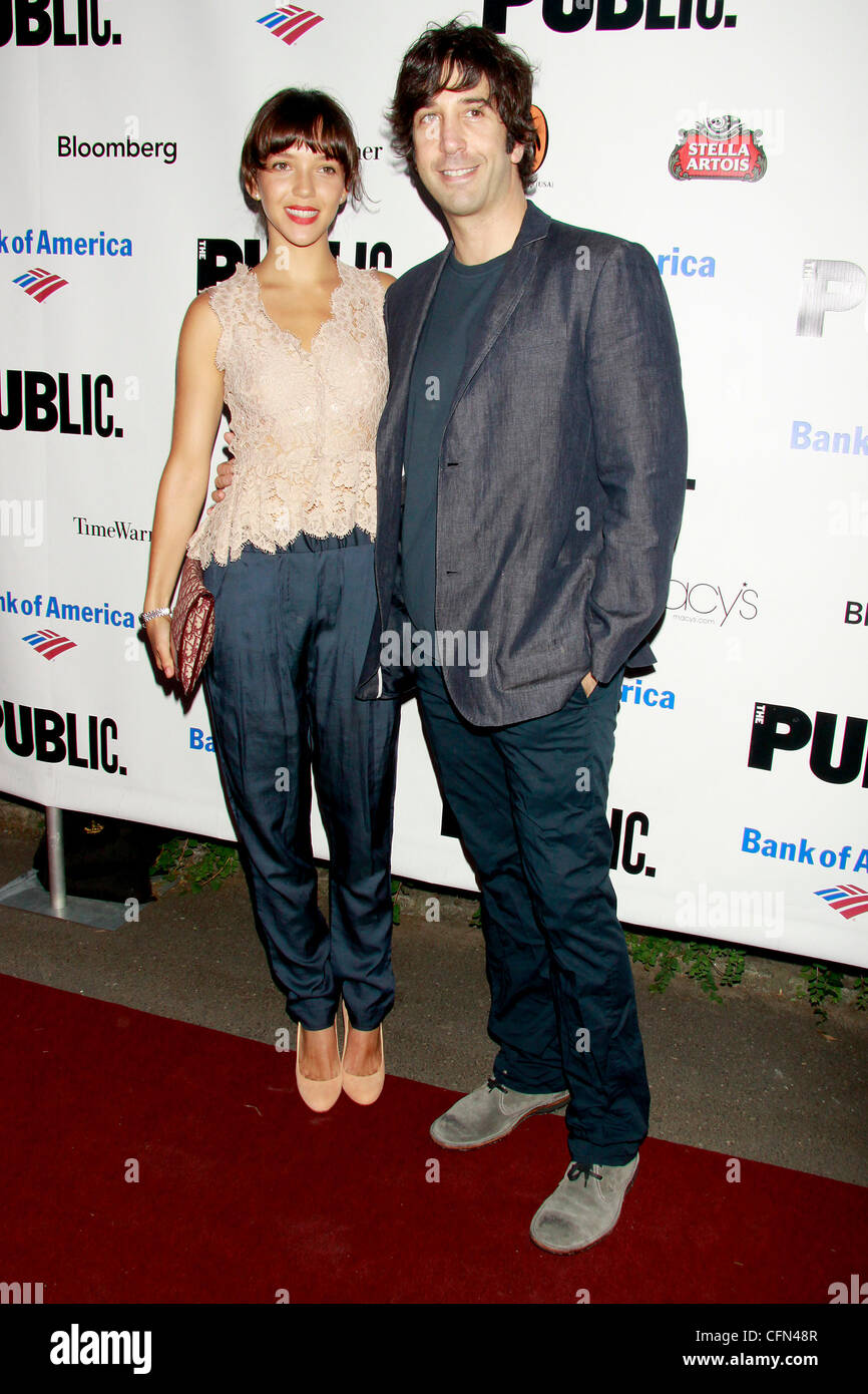 David Schwimmer Zoe Buckman Baby